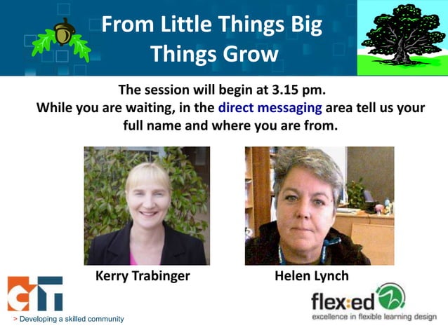 From Little Things Big Things Grow | PPT