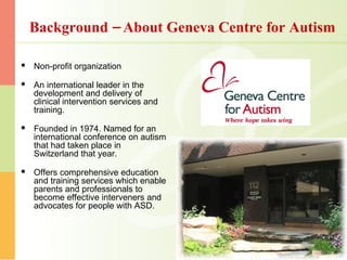 E-Learning: A Tool To Support Autism Spectrum Disorders (ASD) Training ...