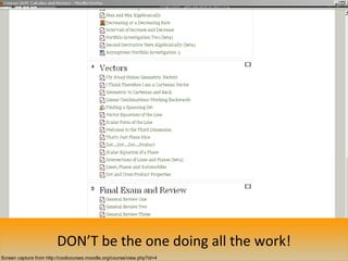 Moodlemoot Colombia 2011 - Best Practices in Moodle Course Design | PPT | Web Development | Internet