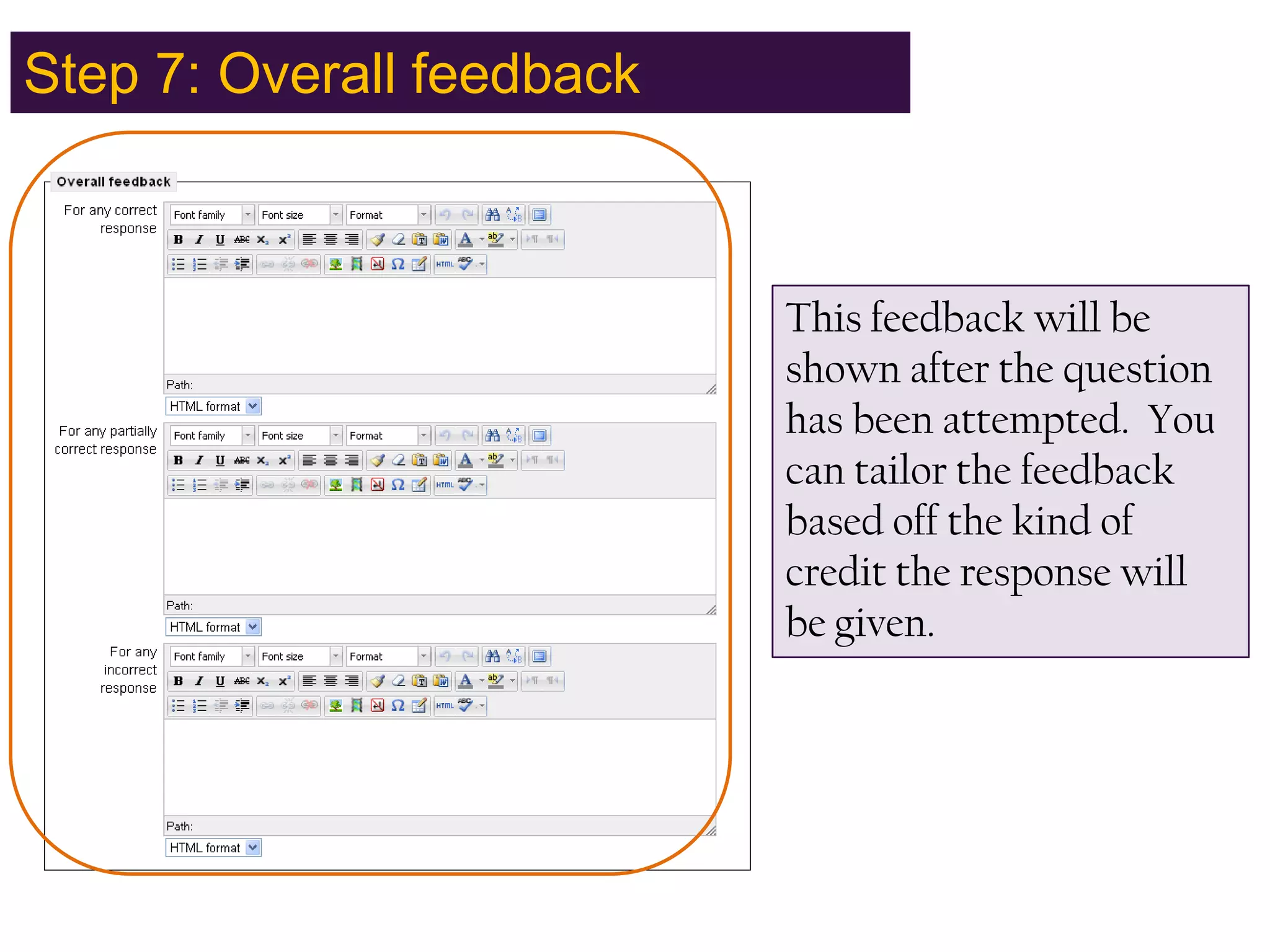 Moodle multiple choice quiz question | PPTX
