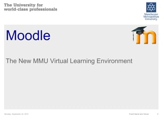 Moodle new student presentation | PPTX