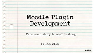 Moodle Plugin Development | PPTX