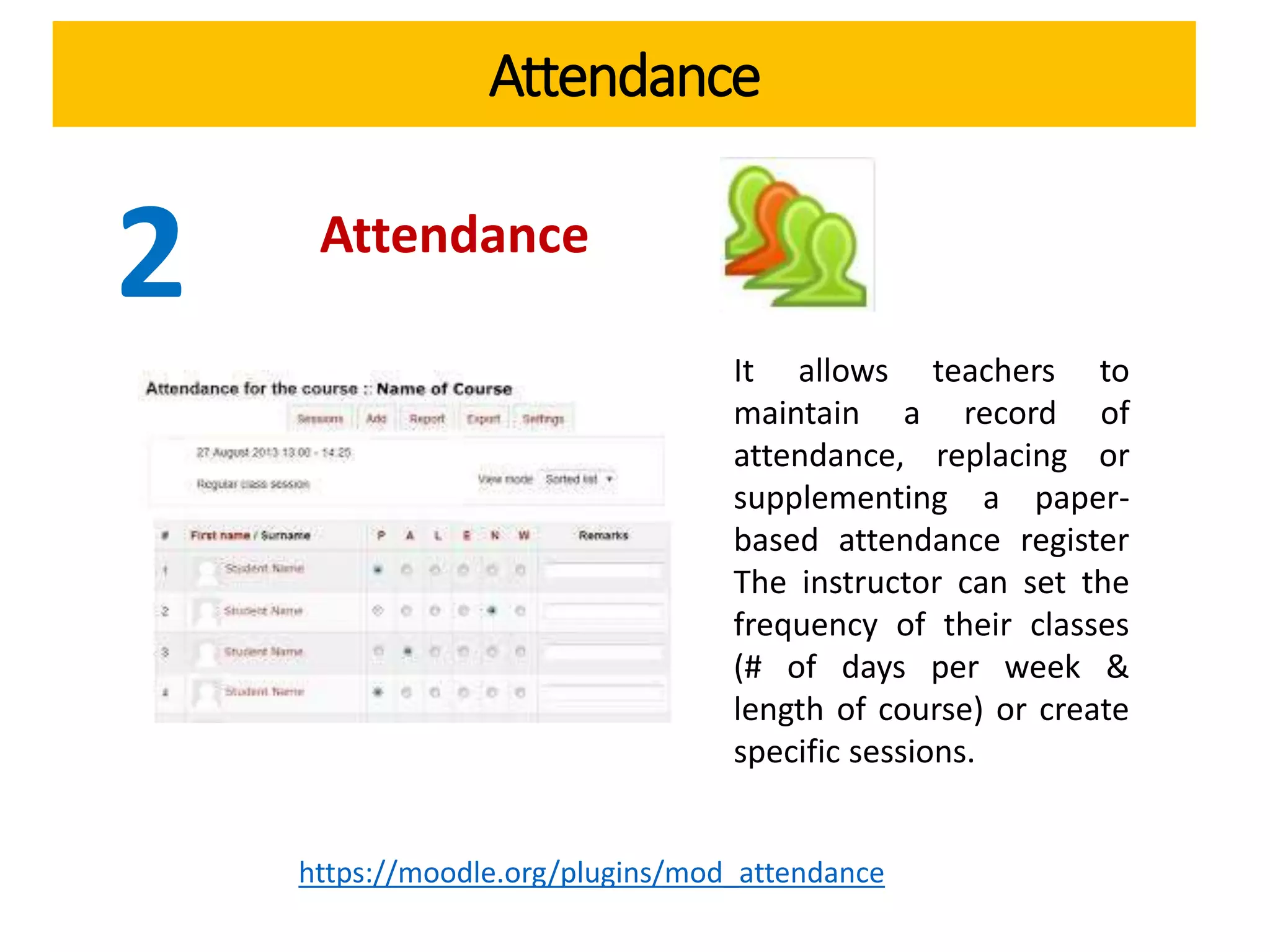 The Best Moodle Modules and Plugins | PPTX