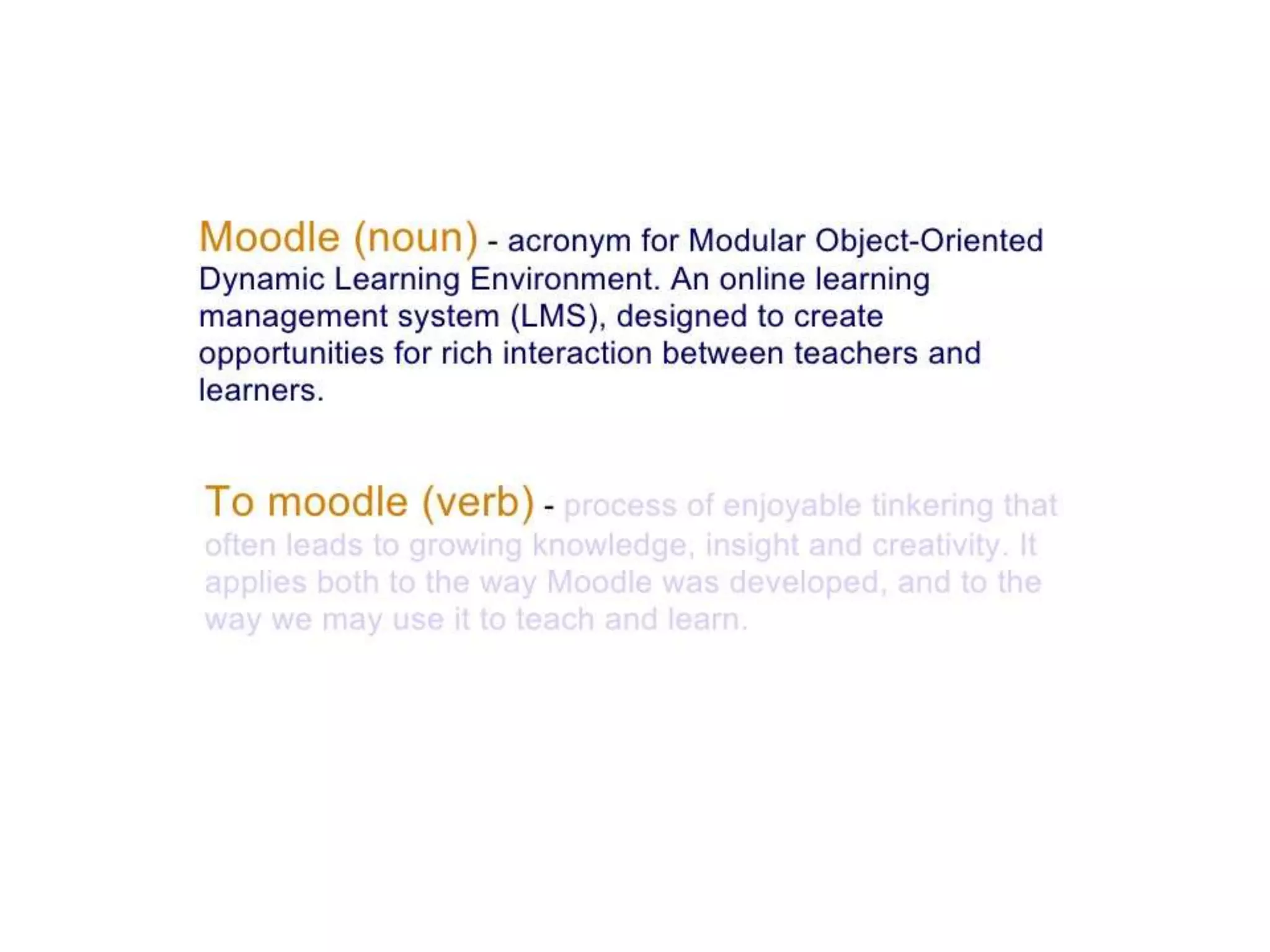 Moodle ppt | PPTX