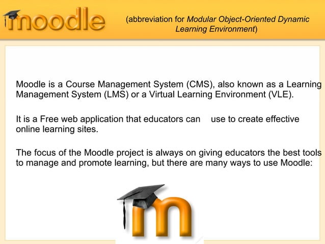 Moodle | PPT