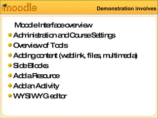 Moodle Introduction | PPT