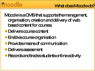 Moodle Introduction | PPT