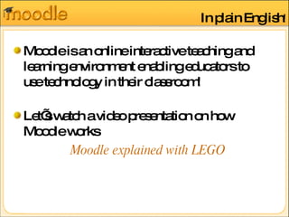 Moodle Introduction | PPT