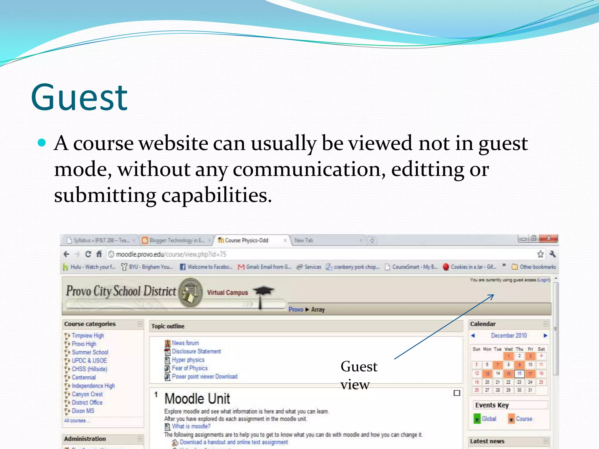 Moodle presentation | PPTX
