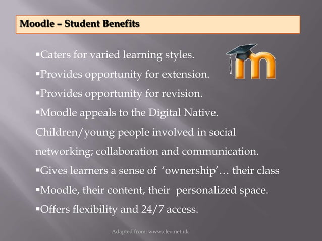 Moodle presentation | PPT