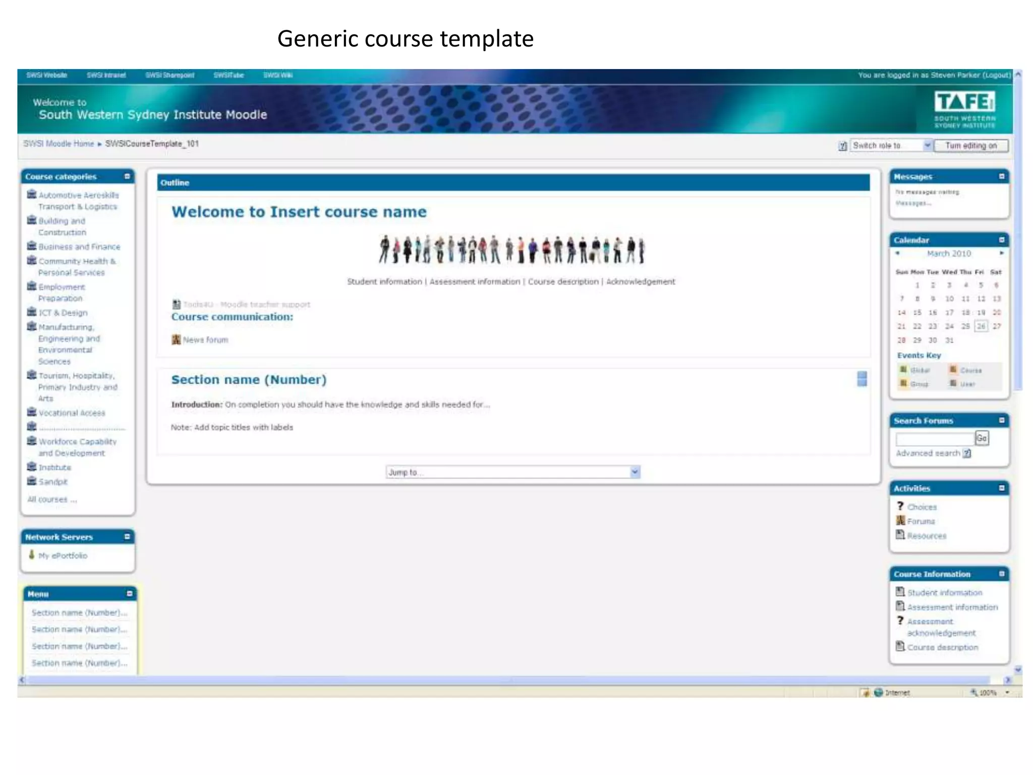 SWSI FLN Moodle Overview - March 10 | PPTX | Shareware and Freeware | Computer Software and ...