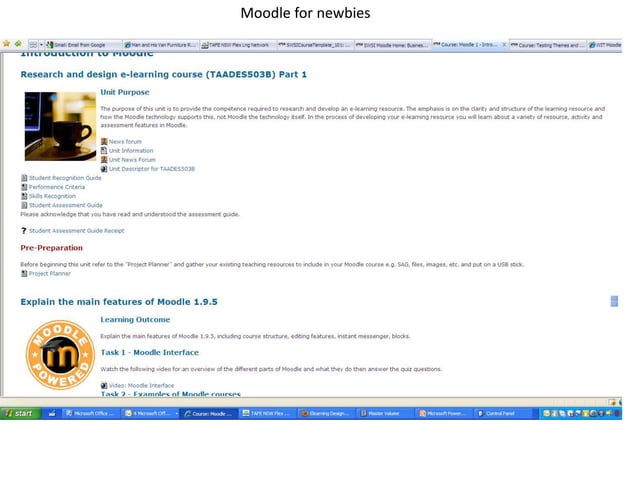 SWSI FLN Moodle Overview - March 10 | PPTX | Shareware and Freeware | Computer Software and ...