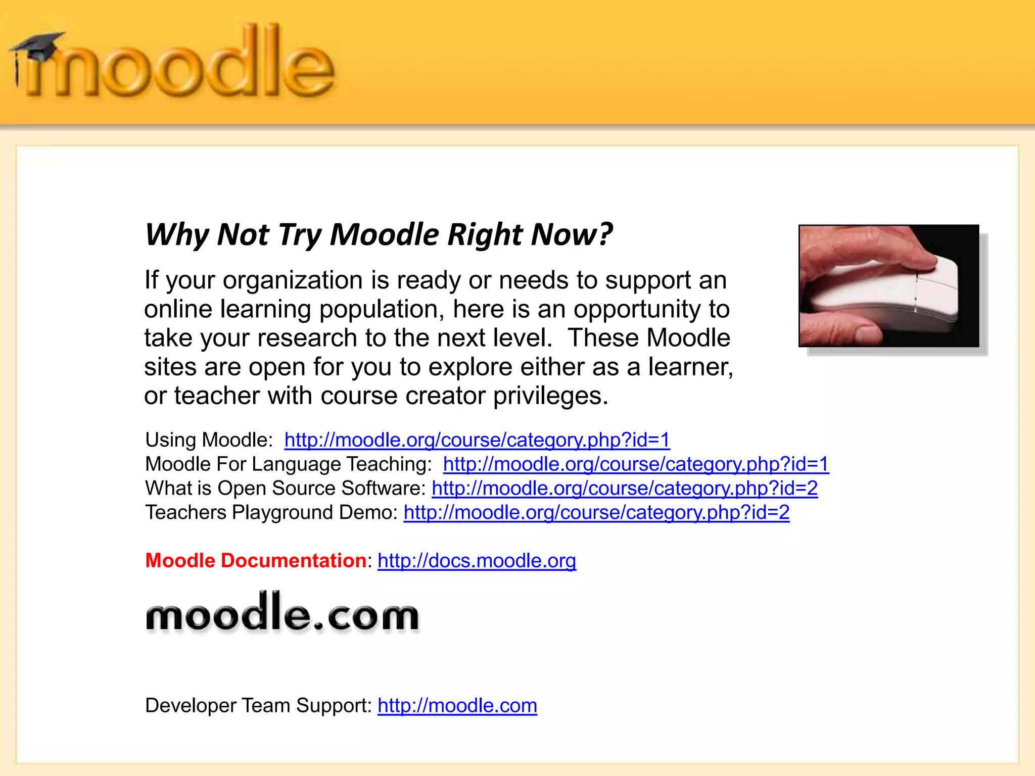 Moodle presentationunpar | PPTX