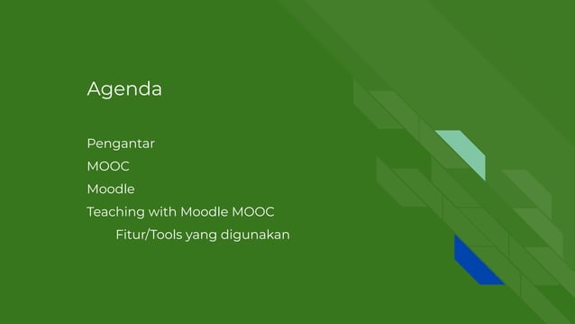 Moodle sebagai Platform MOOC | PDF