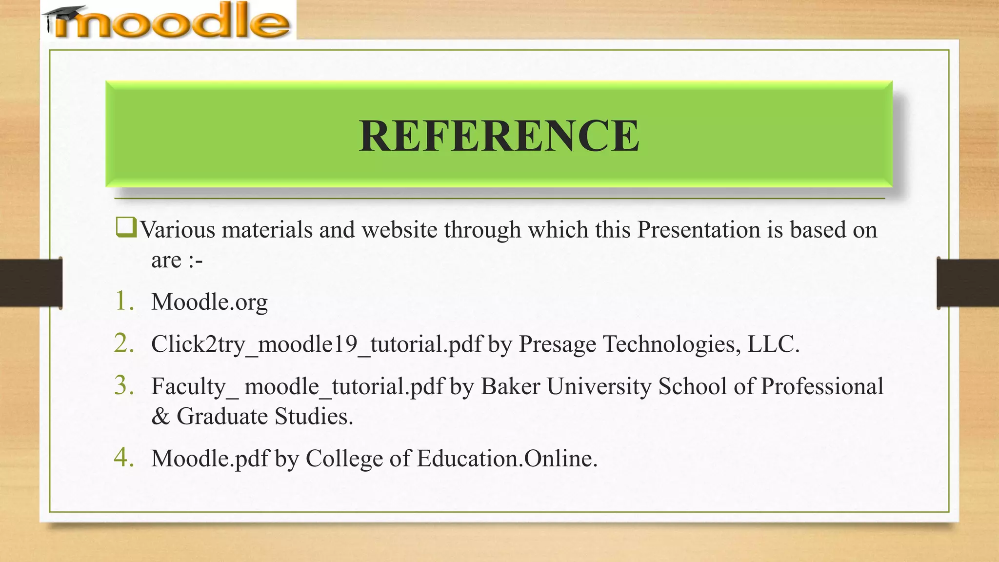 Moodle, Use and Features of Moodle ? | PDF | Web Development | Internet