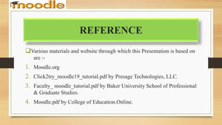 Moodle, Use and Features of Moodle ? | PDF