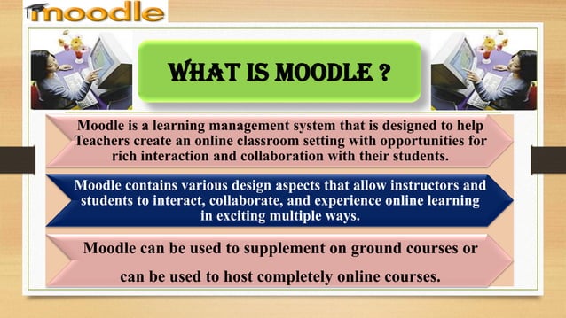Moodle, Use and Features of Moodle ? | PDF | Web Development | Internet