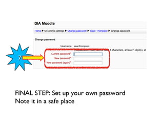Moodle set up_instructions | PPT