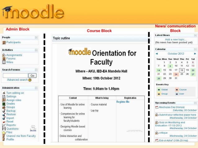 Moodle student orientation | PPTX | Internet | Computing
