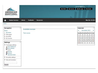 Moodle Themes Samples | PPTX