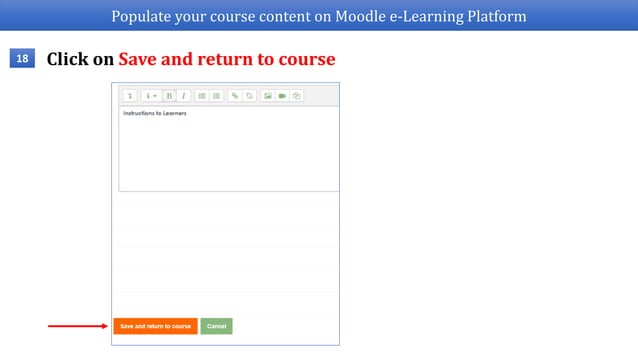 Moodle Step-by-Step Guide | PPTX