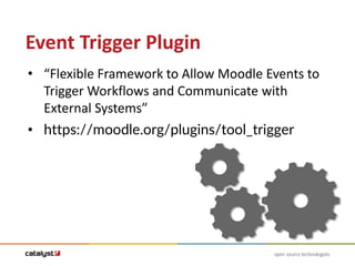 Moodle trigger plugin | PPT