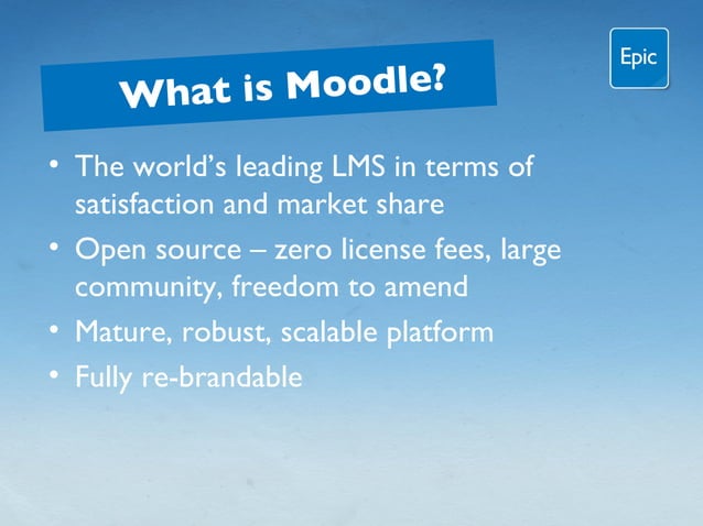 Introduction to Moodle | PPT