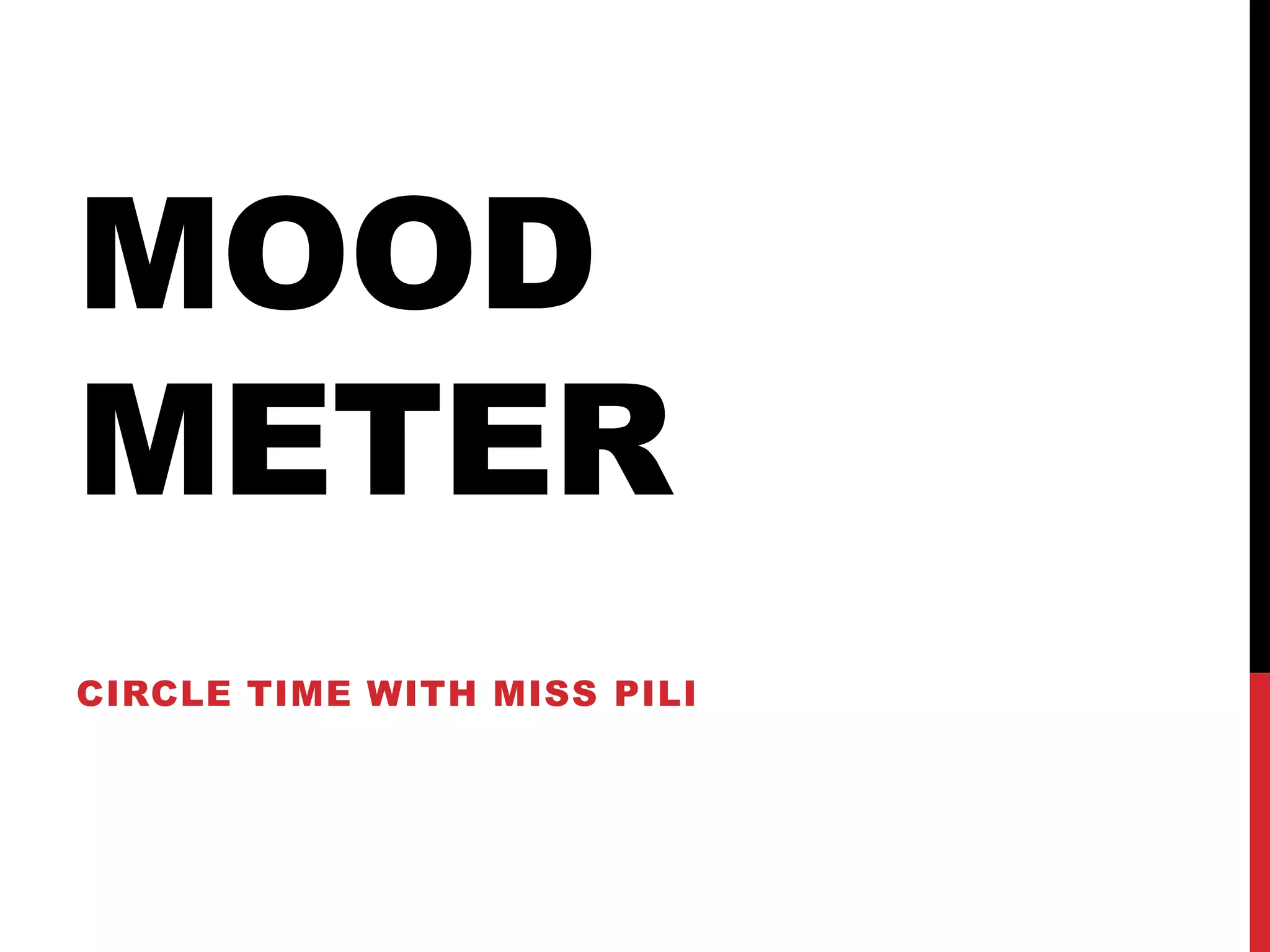 Mood meter | PPTX