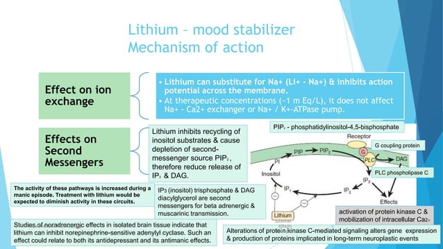 Mood Stabilizers.pptx | Endocrine and Metabolic Diseases | Diseases and ...