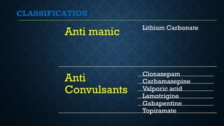 Mood Stabilizers | Psychotropic Drugs | Mental Health | Juhin J | PDF