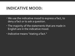 Mood structure | PPTX