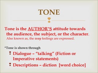 Mood & tone practice | PPT