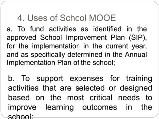 MOOE | PPTX