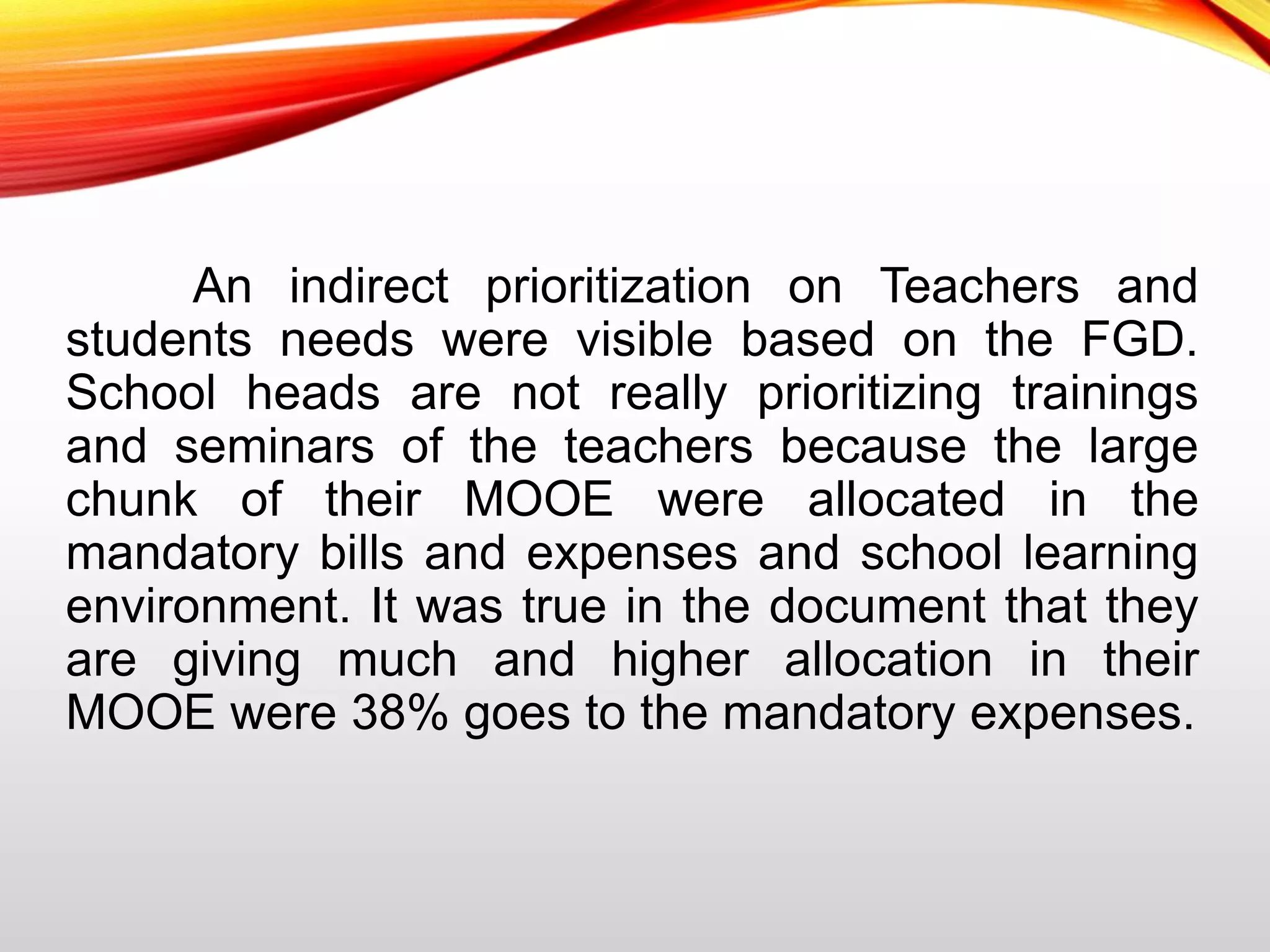 Mooe action research presentation | PPTX