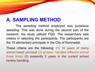 Mooe action research presentation | PPTX