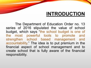 Mooe action research presentation | PPTX