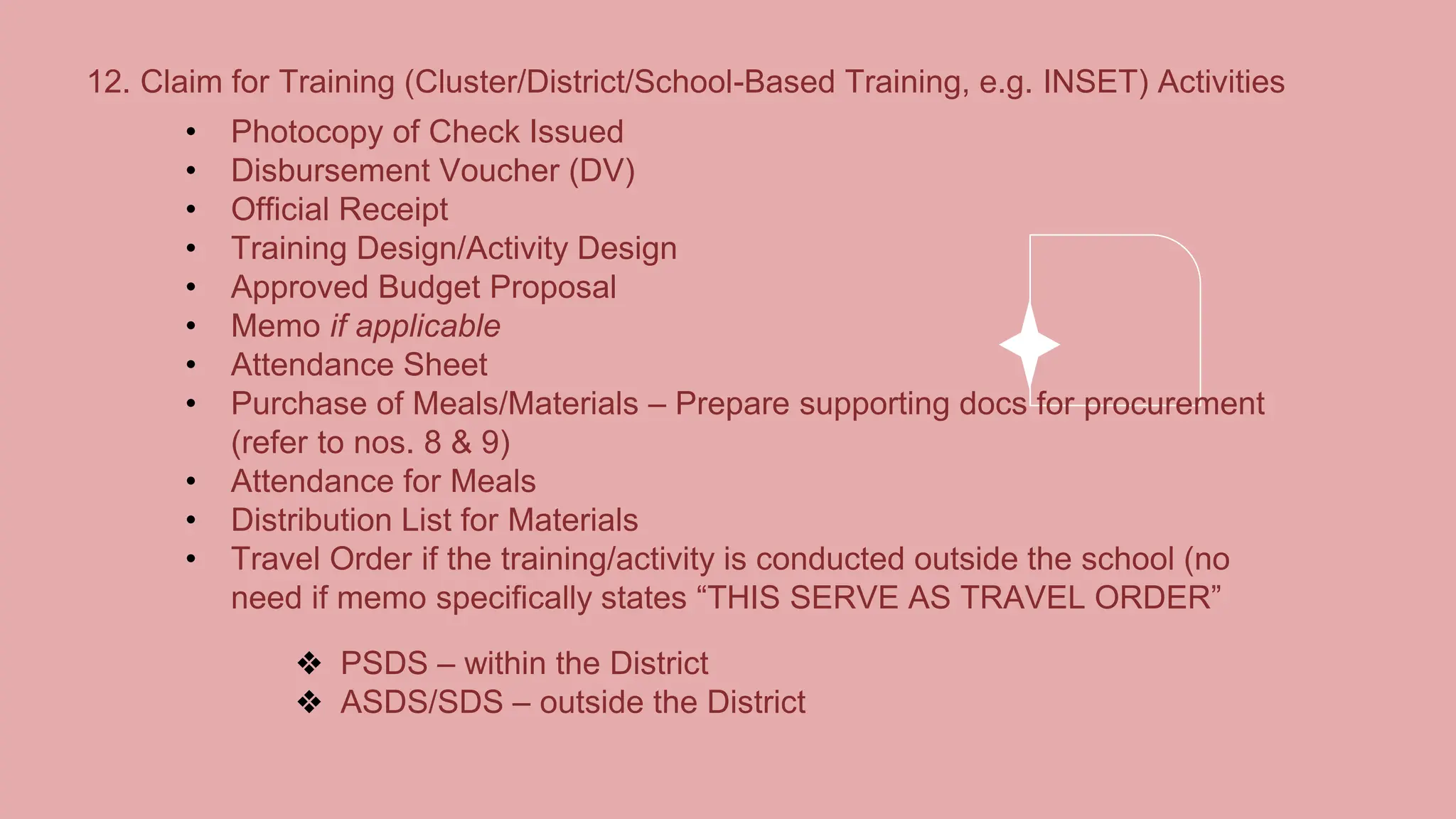 MOOE Liquidation Procedure Power Point Presentation | PPTX