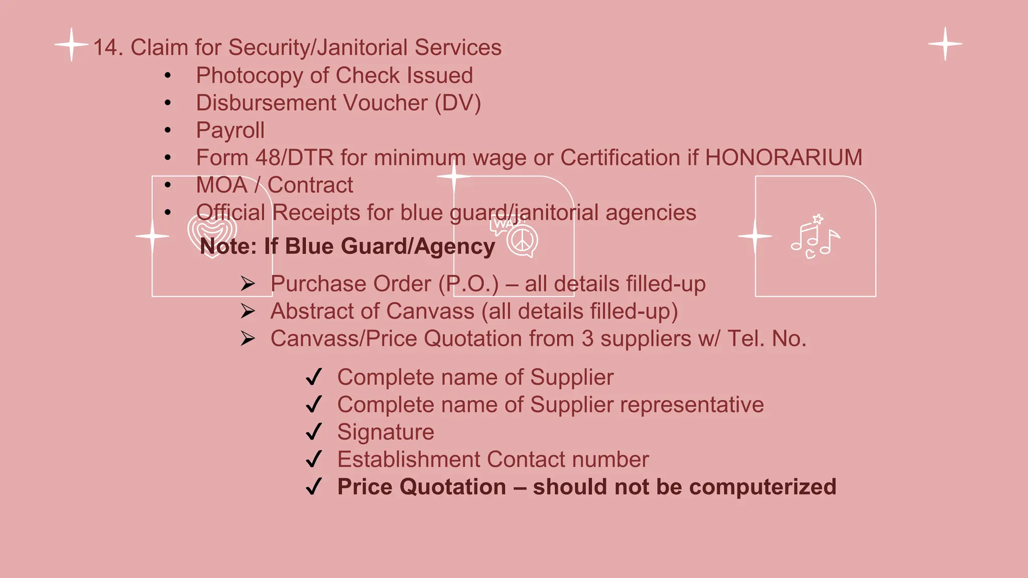MOOE Liquidation Procedure Power Point Presentation | PPTX