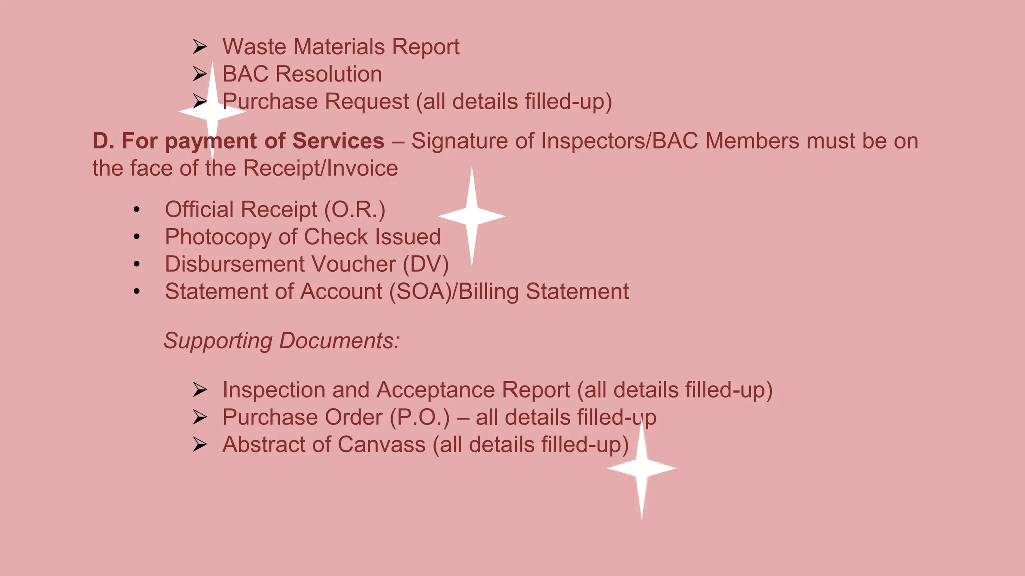 MOOE Liquidation Procedure Power Point Presentation | PPTX