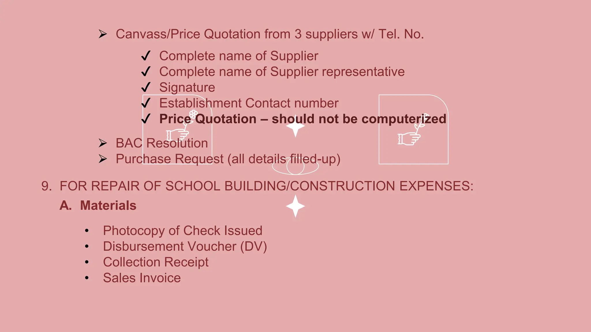 MOOE Liquidation Procedure Power Point Presentation | PPTX