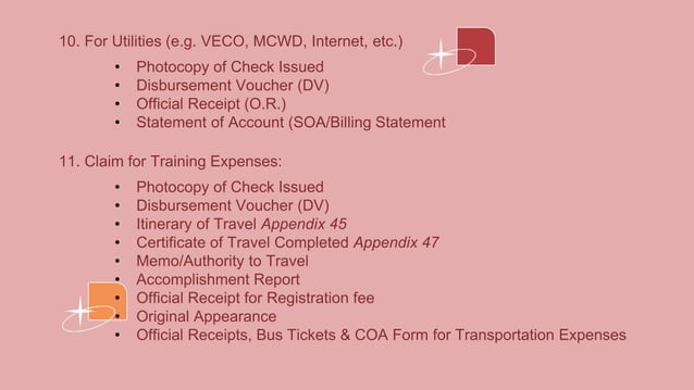 MOOE Liquidation Procedure Power Point Presentation | PPTX