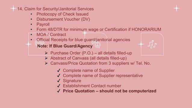 MOOE Liquidation Procedure Power Point Presentation | PPTX