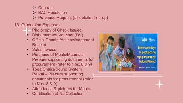 MOOE Liquidation Procedure Power Point Presentation | PPTX