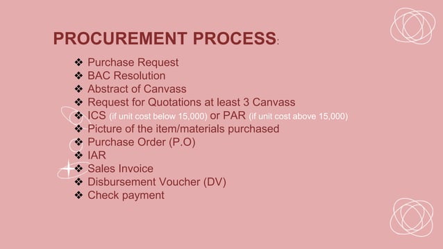 MOOE Liquidation Procedure Power Point Presentation | PPTX