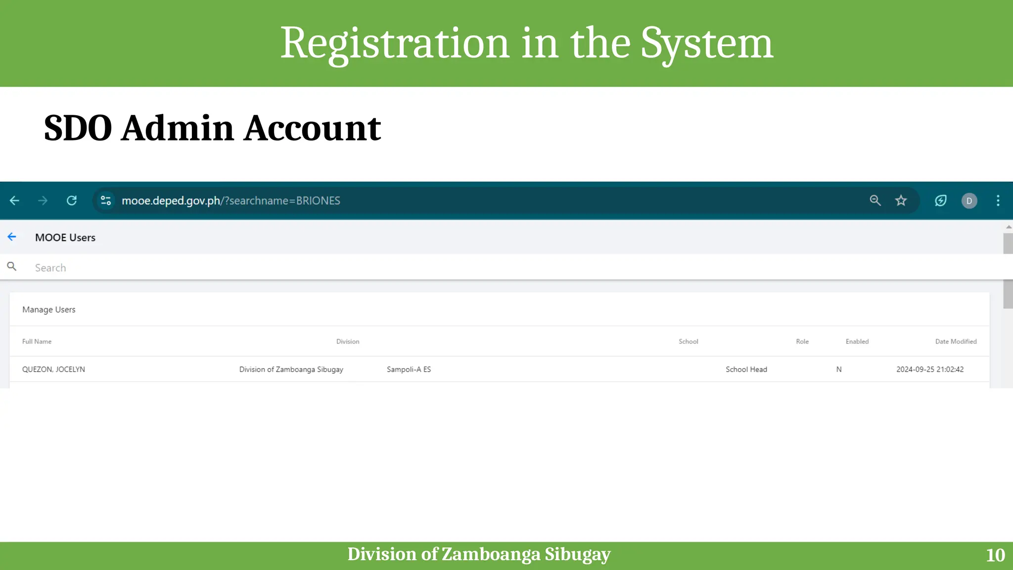 MOOE Web Based System Guide 2.0.ppt and public | PPTX