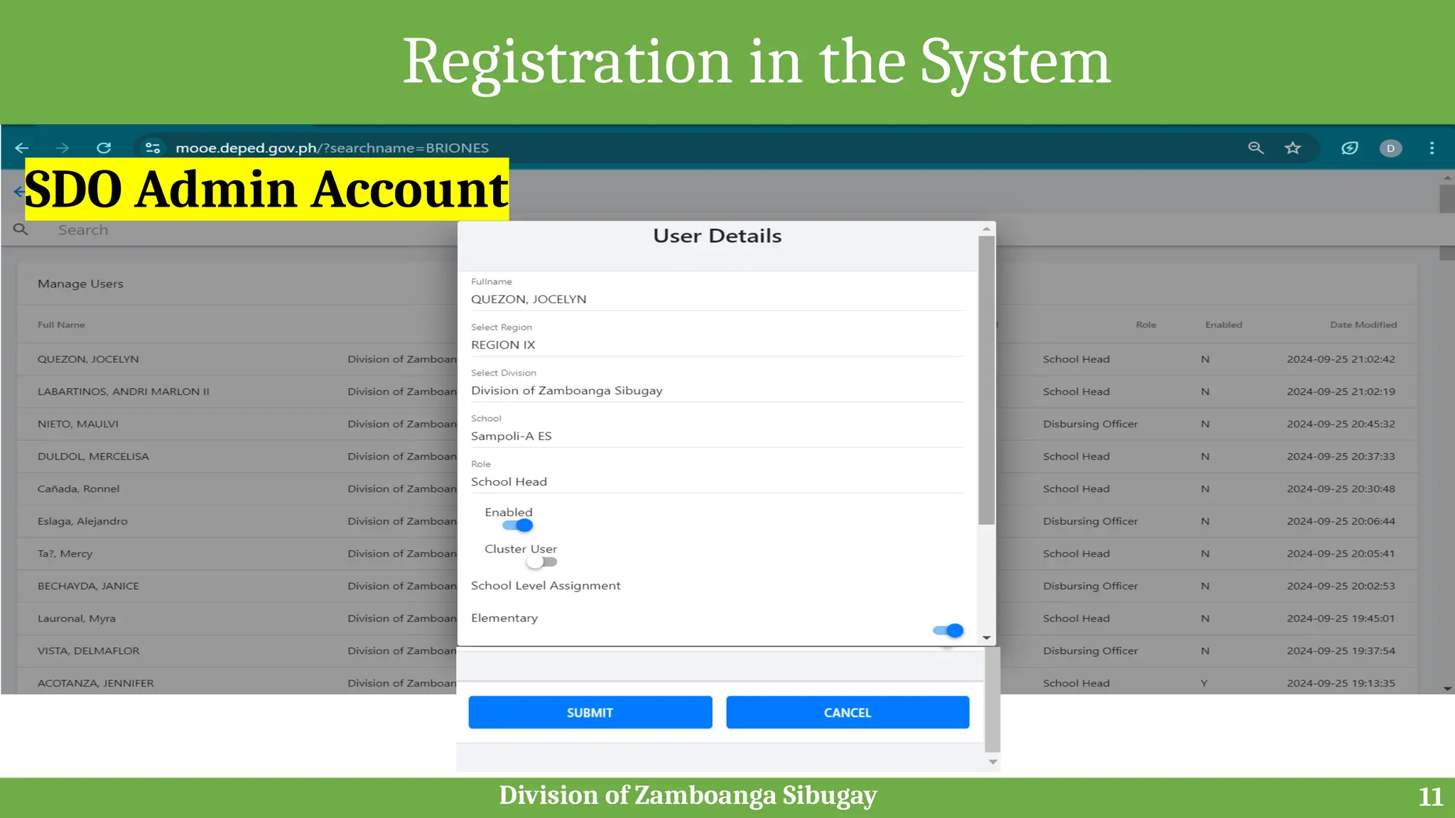 MOOE Web Based System Guide 2.0.ppt and public | PPTX