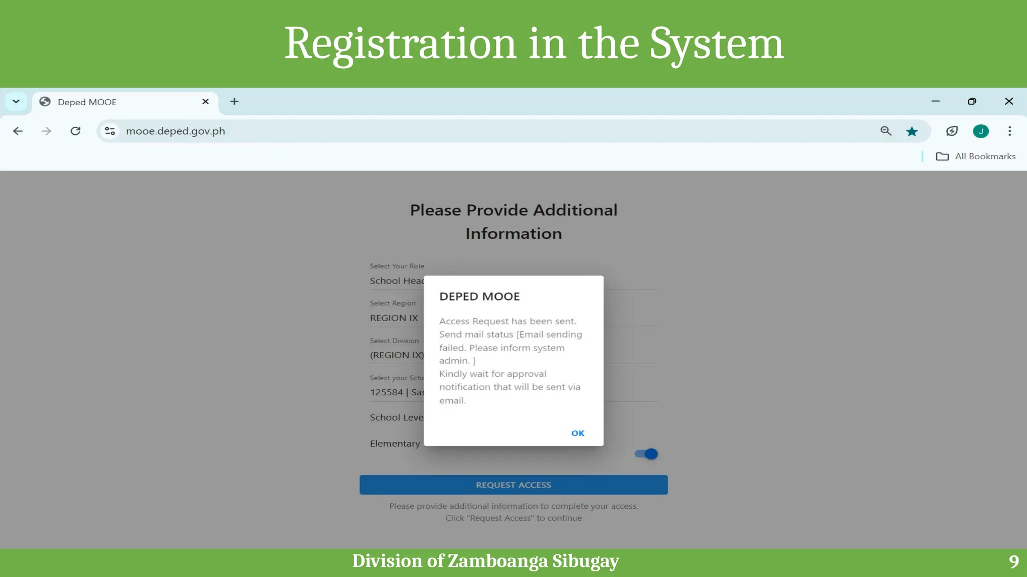 MOOE Web Based System Guide 2.0.ppt and public | PPTX