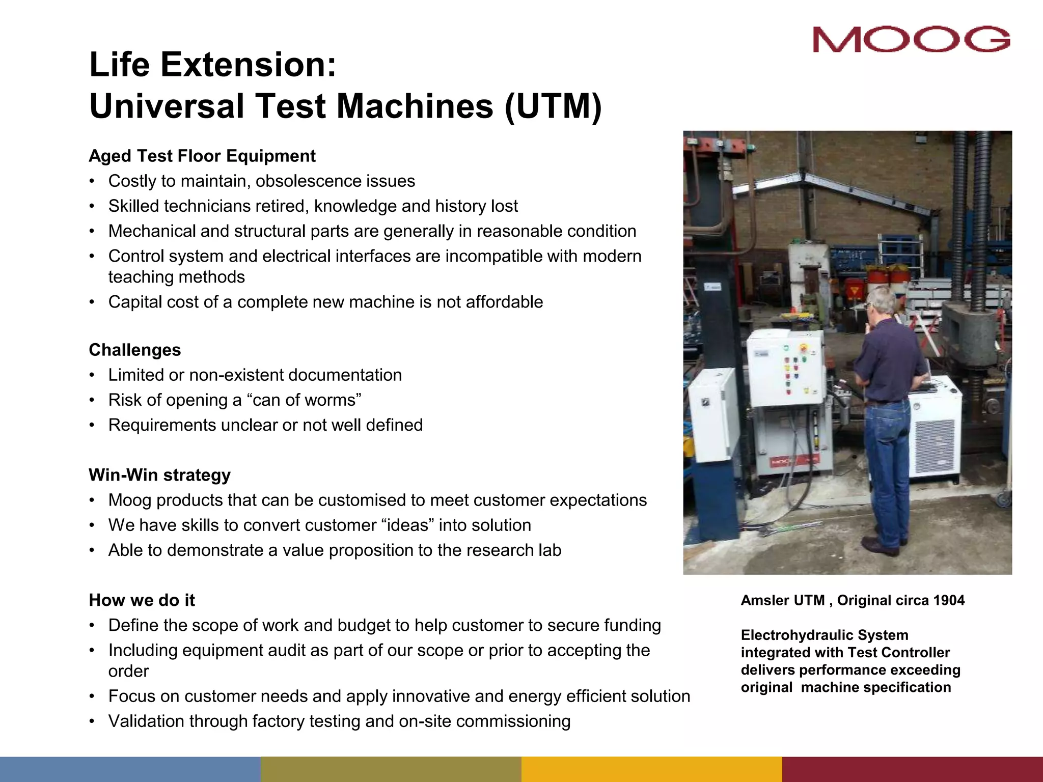 Moog Test and Simulation Overview | PPTX