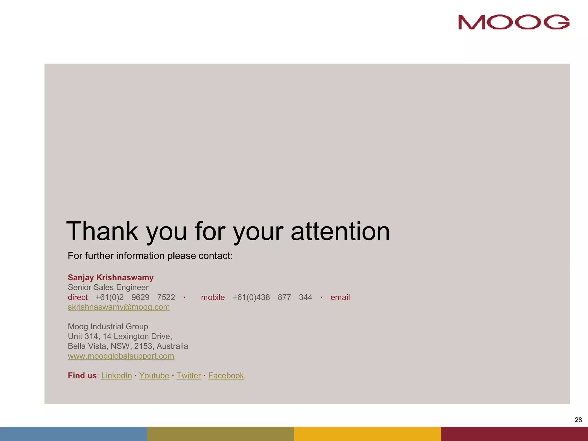 Moog Test and Simulation Overview | PPT