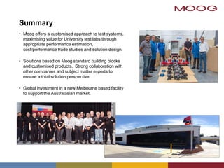Moog Test and Simulation Overview | PPT